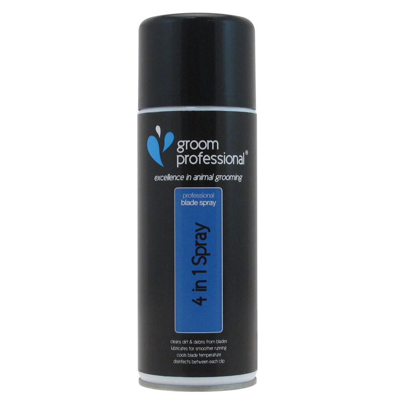 Groom Professional - 4 in 1 Clipper spray - spray do czyszczenia i ...