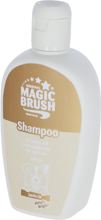 Magic Brush - Dog Shampoo for Light Fur - szampon dla psów o jasnej ...